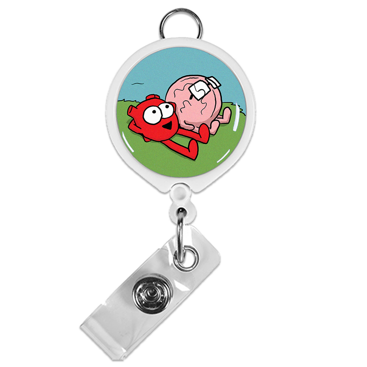 Heart and Brain Badge Reel