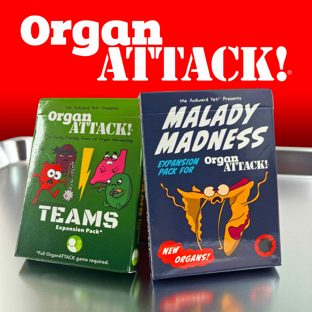Malady Madness + Teams Expansion Packs