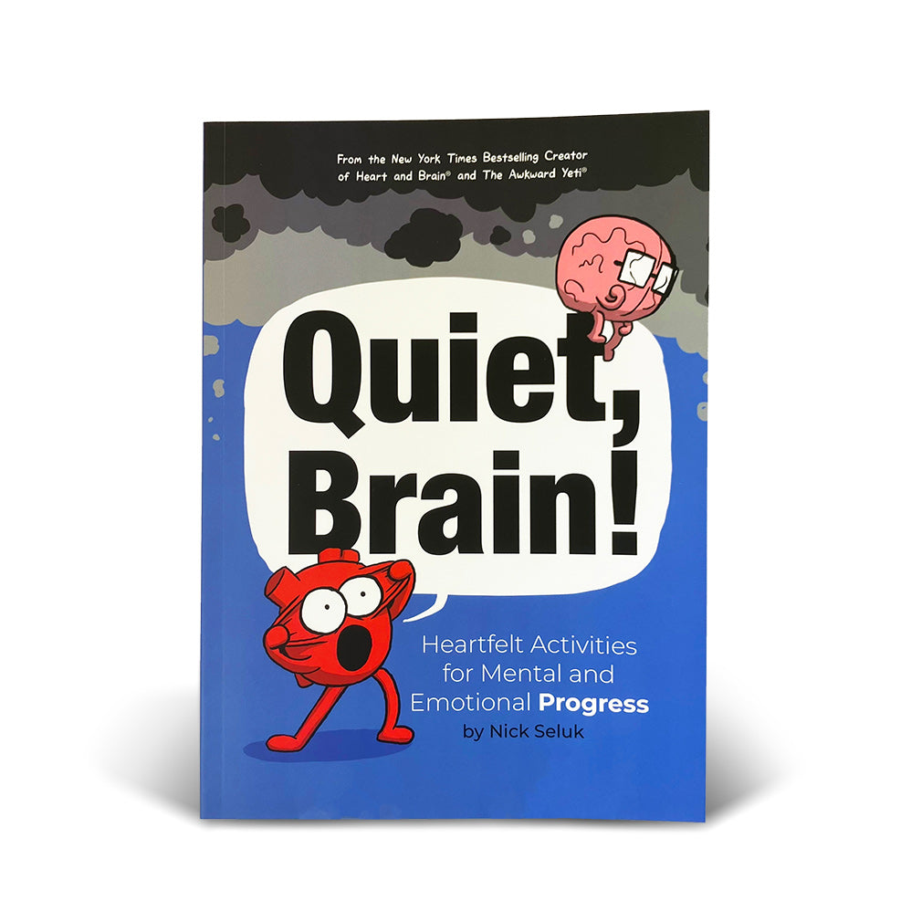 Quiet, Brain! Mental Health Activity Book | Emotional Growth Tool