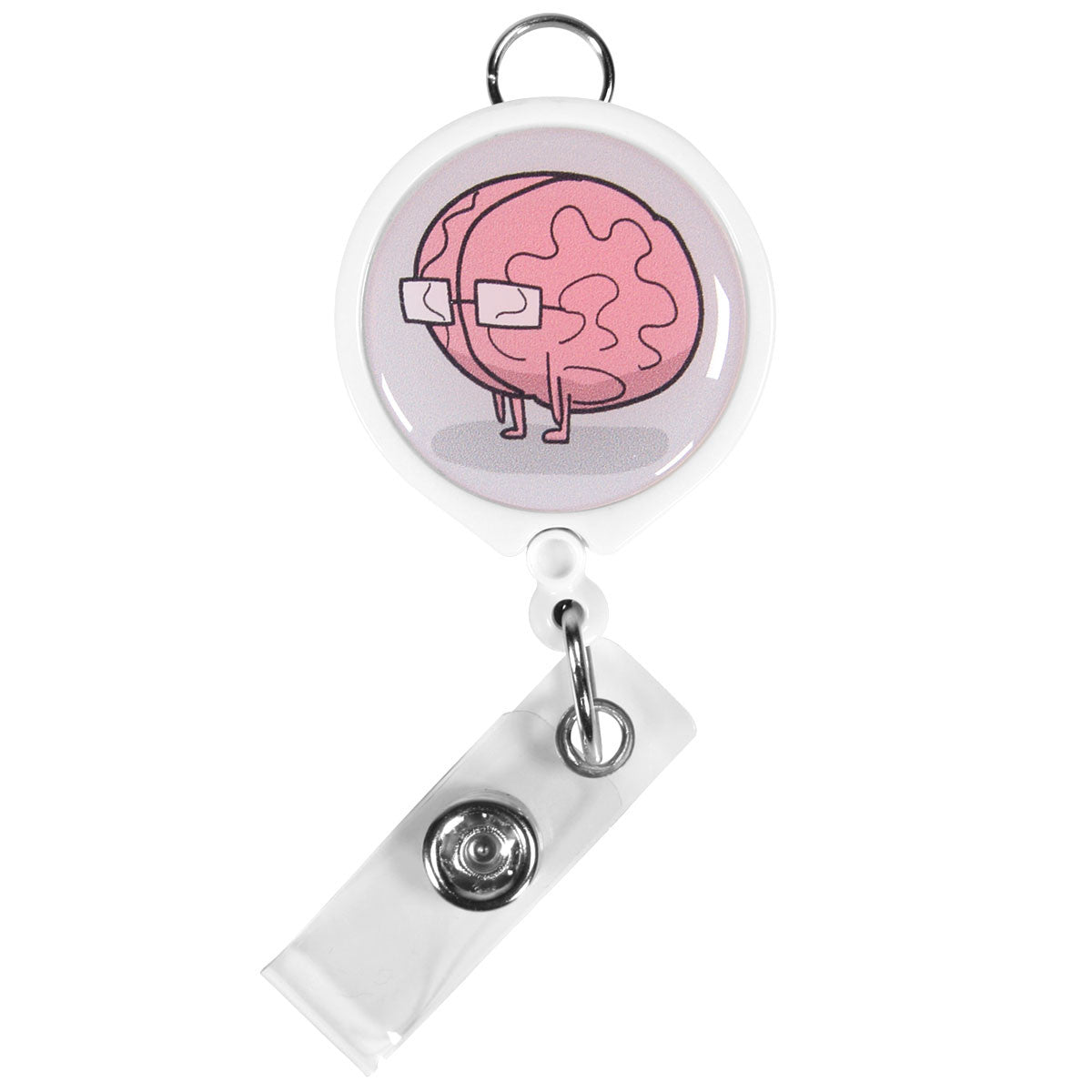 Brain ID Badge Reel