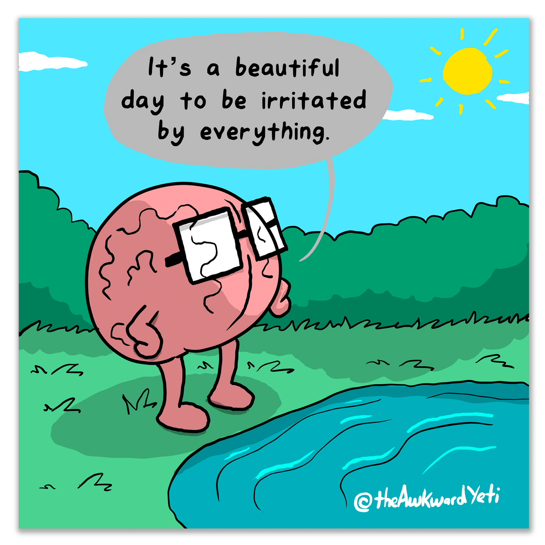 "A Beautiful Day" Print – the Awkward Store