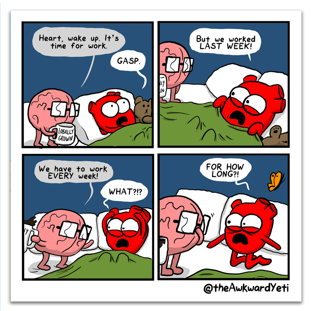 "Time for Work" Print – the Awkward Store