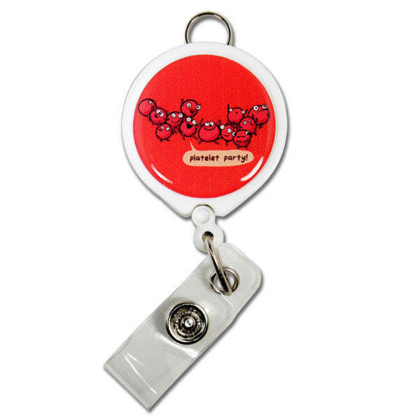Platelet Party ID Badge Reel – the Awkward Store